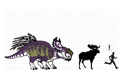 The CAW box: Pachyrhinosaurus Size Chart