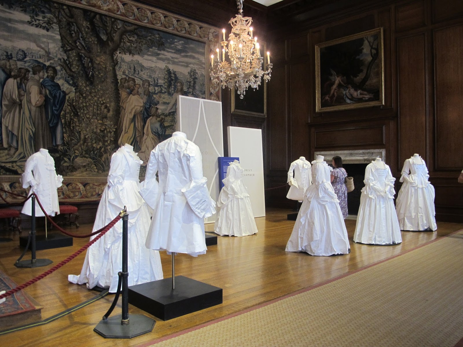 Aylwen Gardiner-Garden: Hampton Court Palace: Baroque costume display