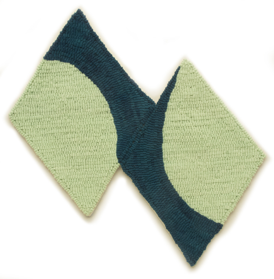 Studio and Garden: A New Textile: "Double Diamond"