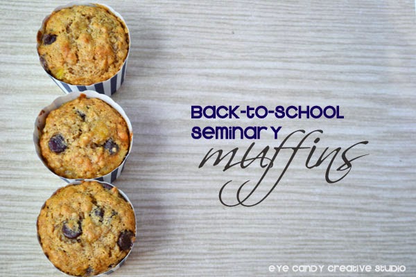 Eye Candy Creative Studio: RECIPE:: Healthy School Muffins