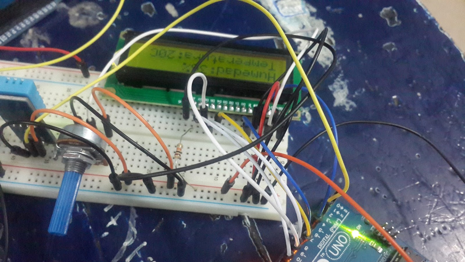 Curso Arduino Mega: Display LCD 16x2 con DHT11