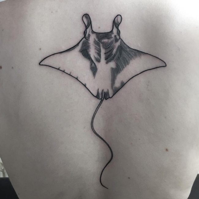 Tatuajes de mantarraya y su Significado