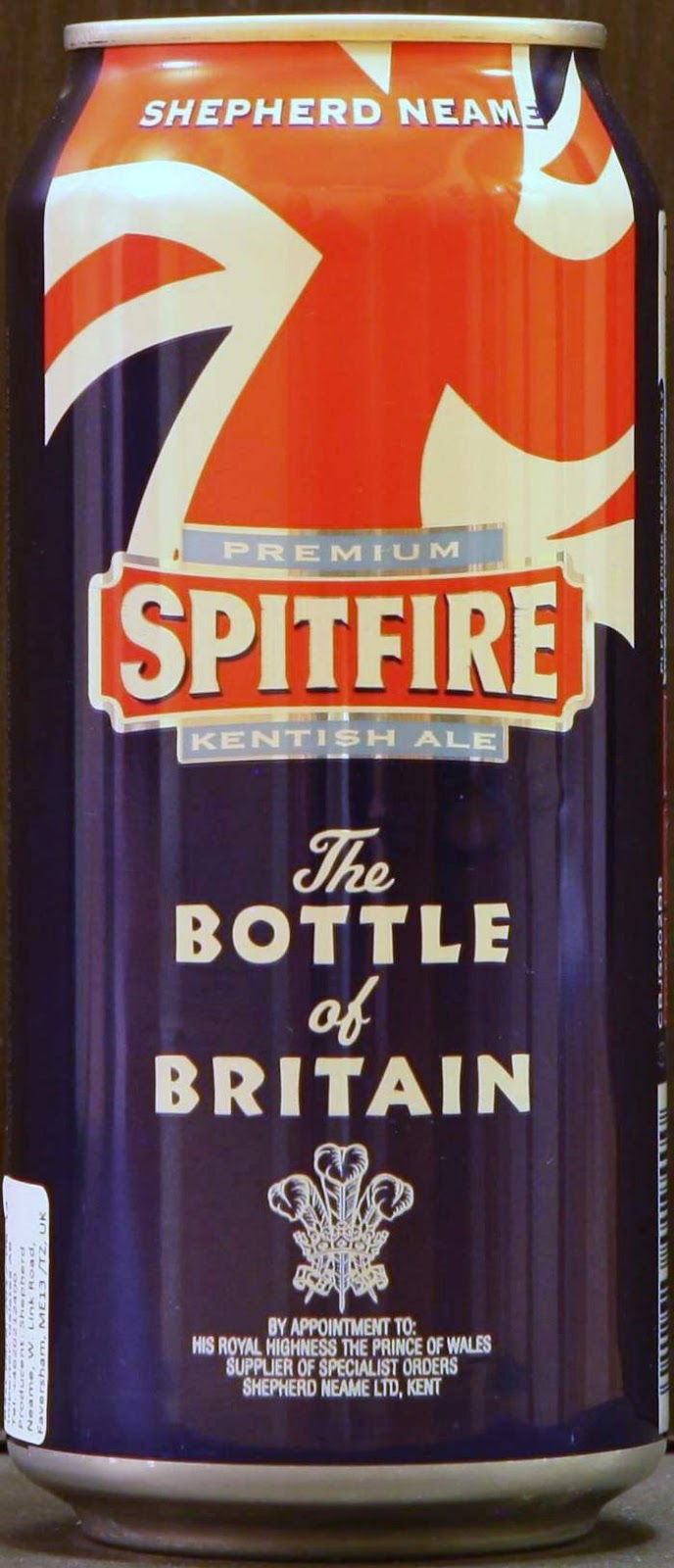 Burk-Bloggen: Spitfire the Bottle of Britain : ny etikettvariant ...
