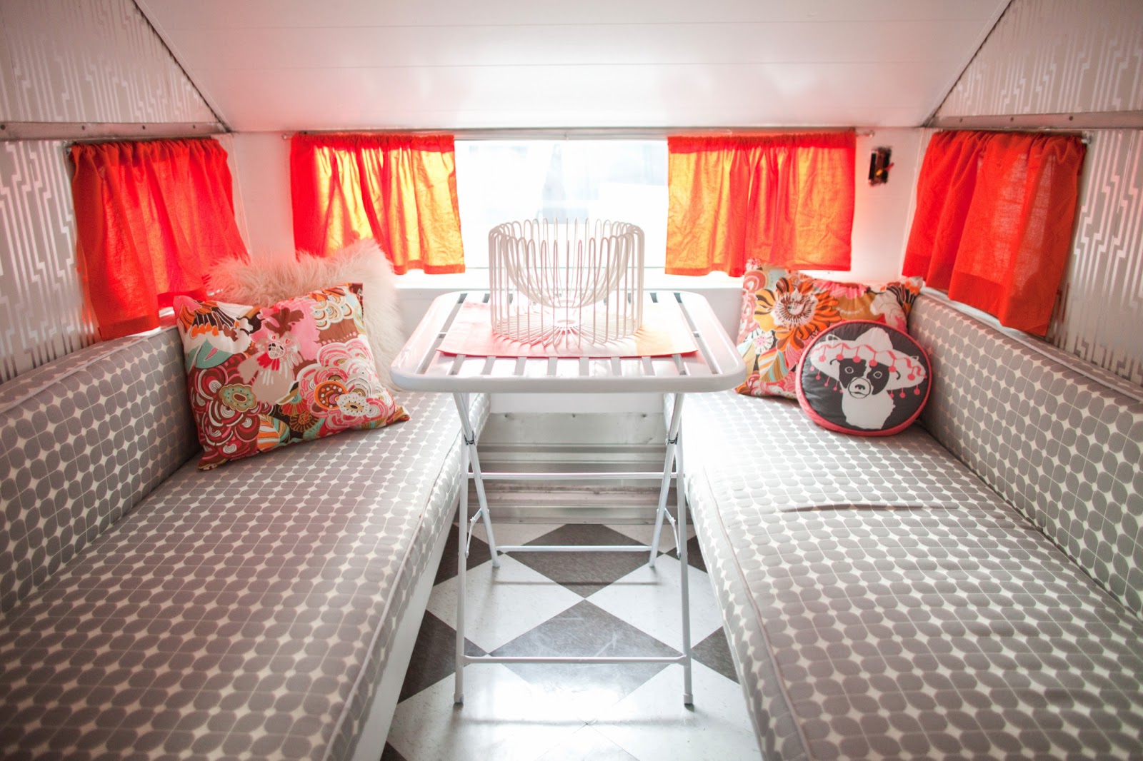 Pink Vintage Trailer: Vintage Trailer Rental