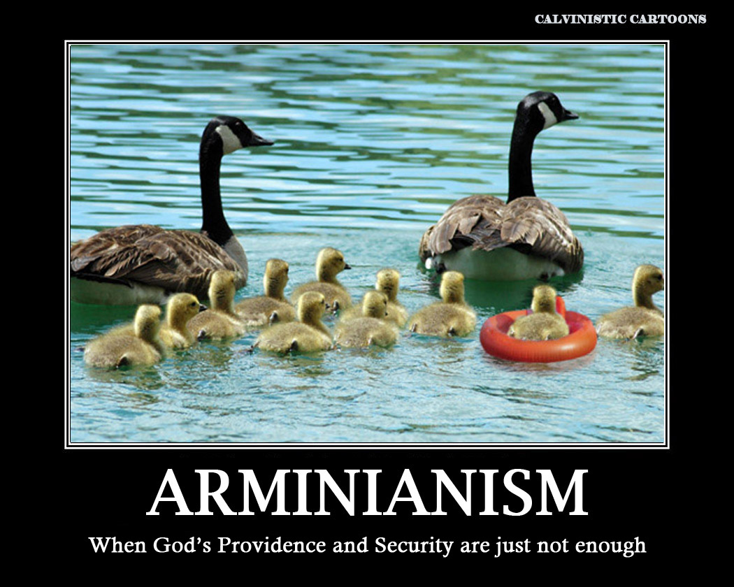 Calvinistic Cartoons: Arminianism Poster of the Month