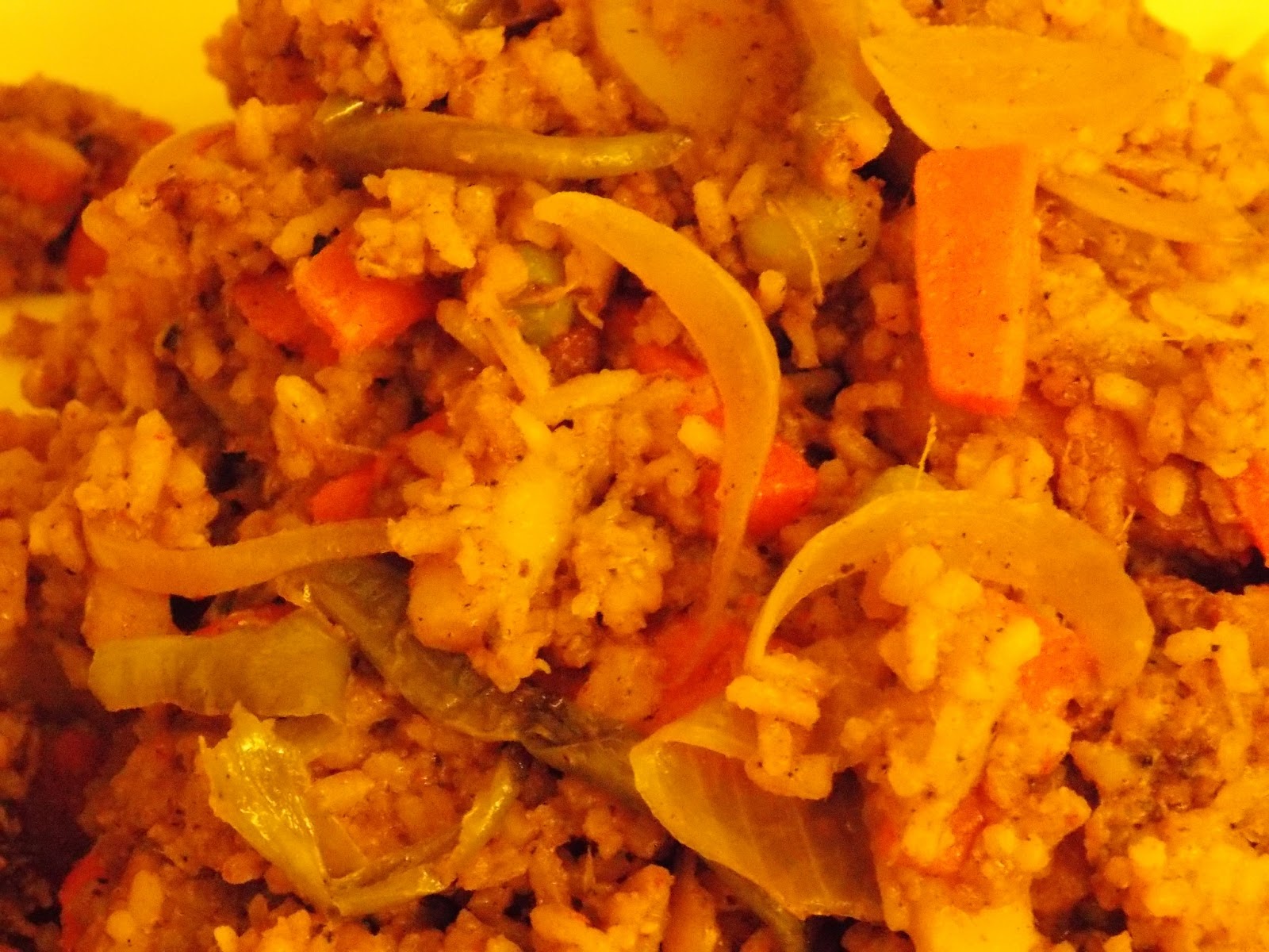 Antara's Kitchen: Chicken tehri recipe