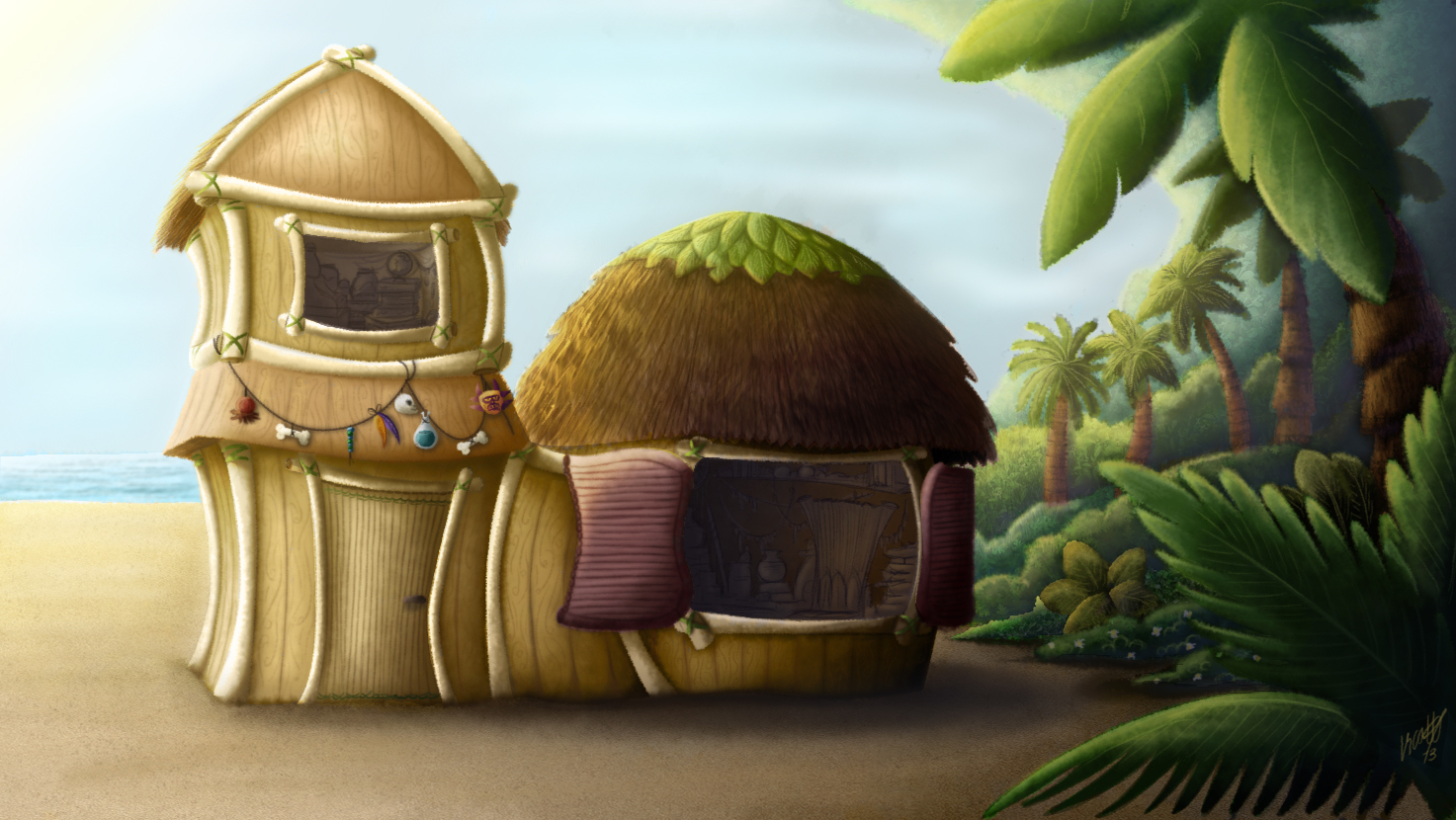 Scotty's Sketches: Merlin's Hut