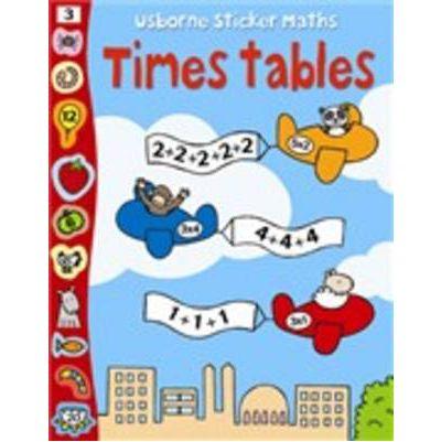 World of Wonders: Usborne Times Tables Sticker Book