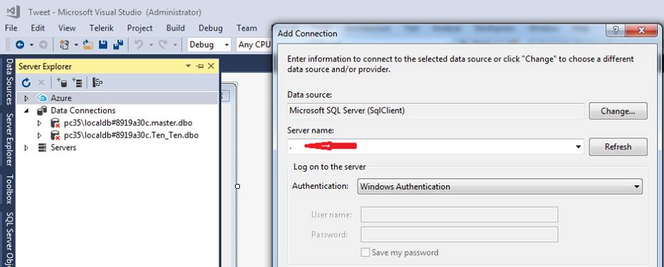Net Development Connect To Sql Server Database In C