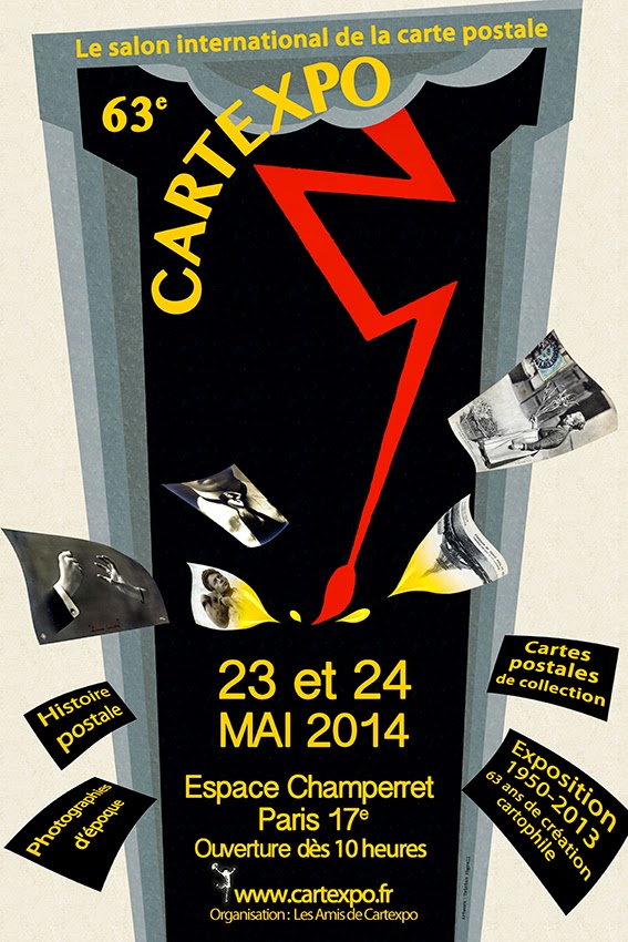 Amicarte 51 Reims: CARTEXPO 2014 - 23 et 24 mai - Espace Champerret