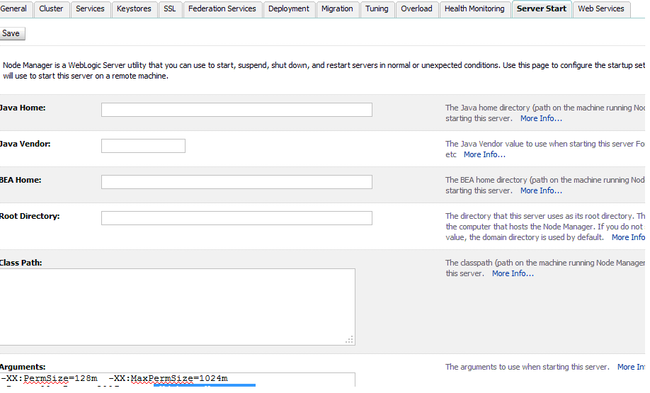 Remote Debug Configuration In Weblogic Console