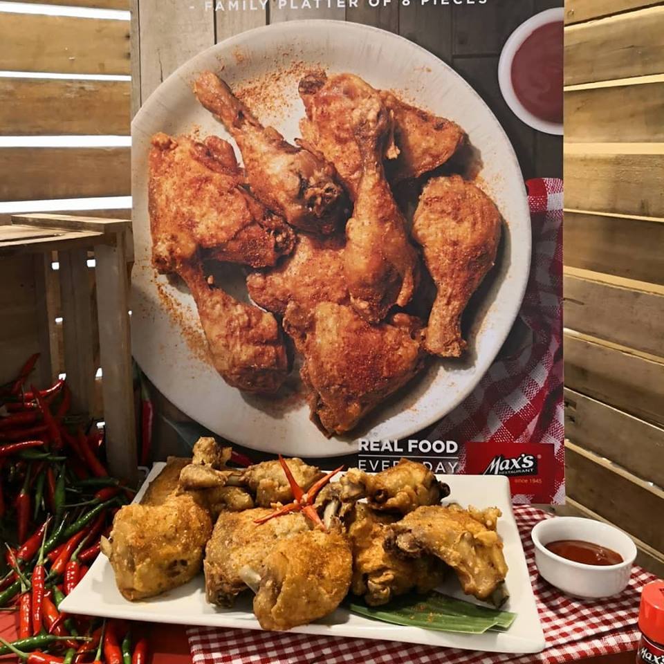 Lemon GreenTea: Some Like It Hot: Try the New Max's Spicy Chicken