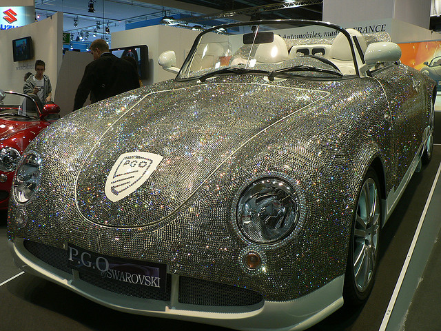 Luxury Swarovski cars - azee