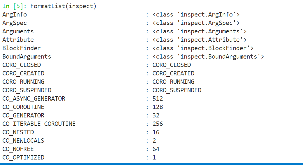 Python : Exploring Objects similar to PowerShell