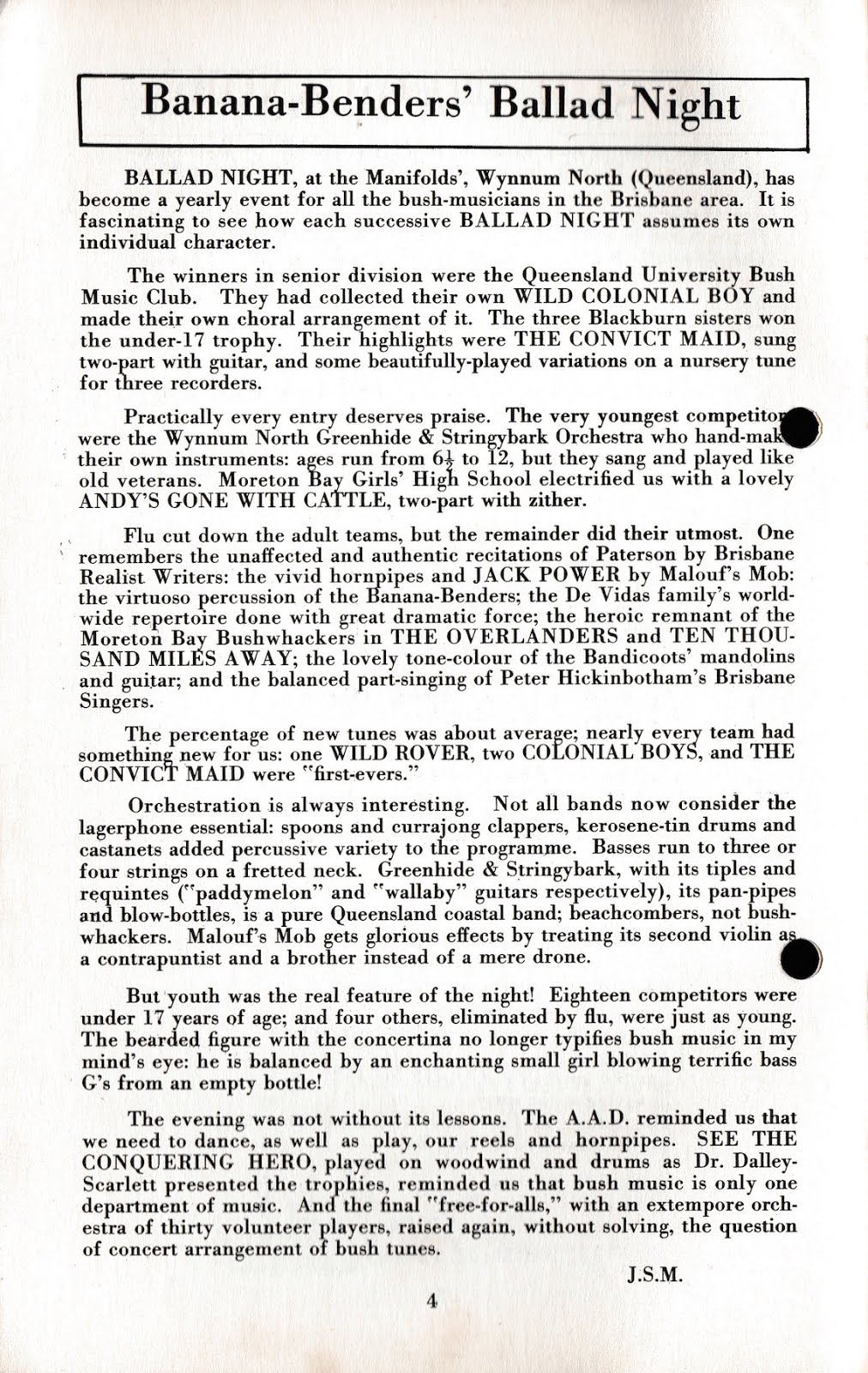 The Bush Music Club: The hunt for the Bush Music Clubs of Australia