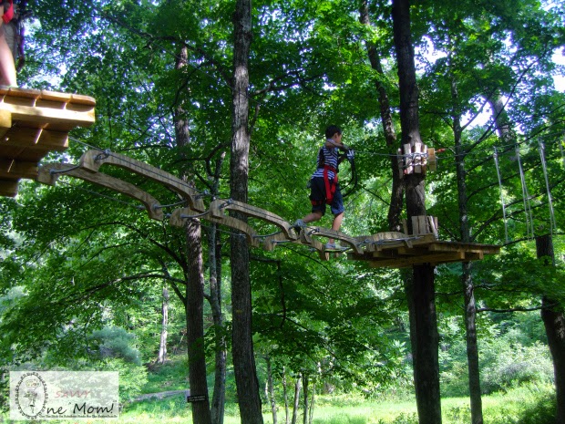 One Savvy Mom ™ | NYC Area Mom Blog: Pocono TreeVentures Aerial Ropes ...
