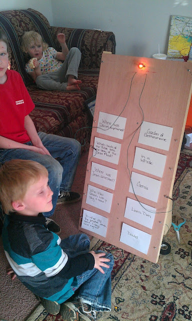 Sweet Designs: DIY Electronic Quiz board