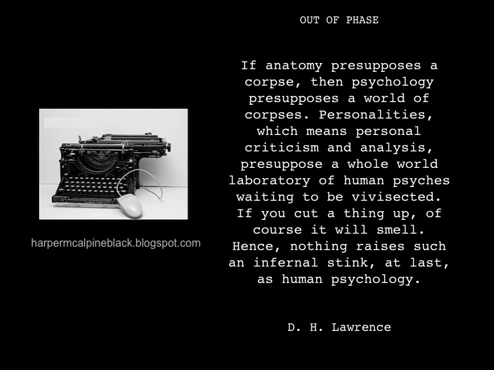 Out of Phase: Out of Phase Aphorisms