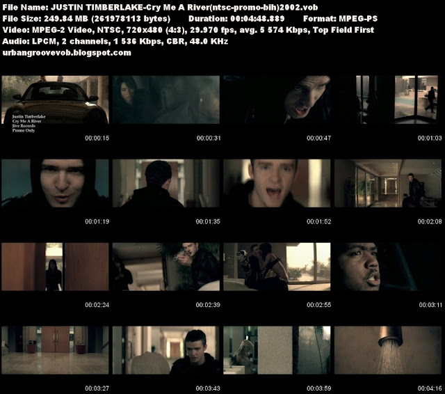 Urban Groove Vob Collection: Justin Timberlake - Cry Me A River (2002)
