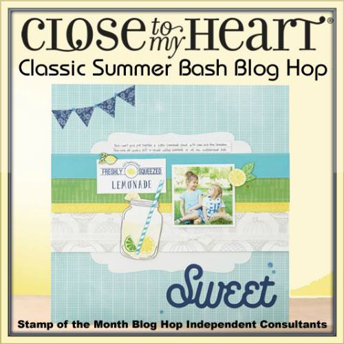 The Inky Scrapper: May Stamp of the Month: Classic Summer Bash