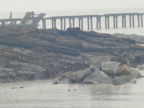 sungai pakning: sungai pakning makin mengecil