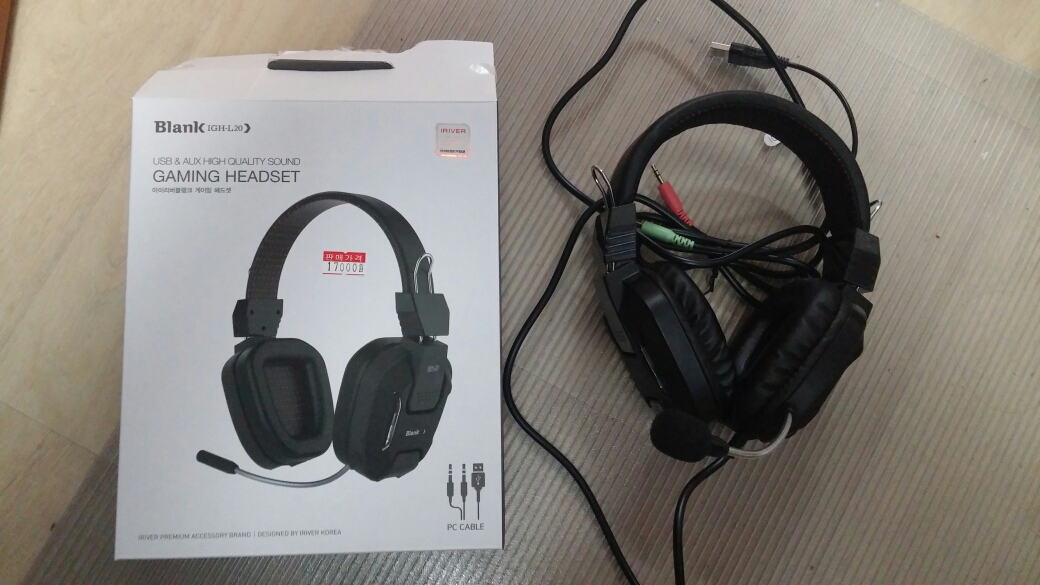 The Stingy Ham: IRIVER Blank IGH-L20 Headset for Ham