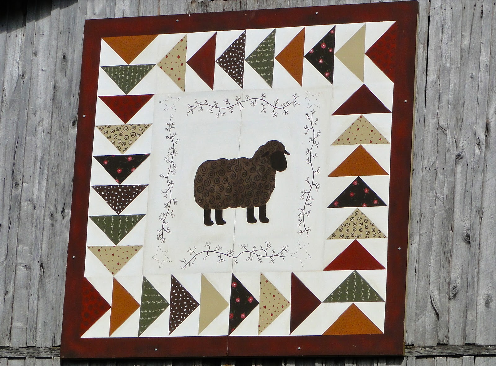 sheep dreams: Some flying geese with a sheep!