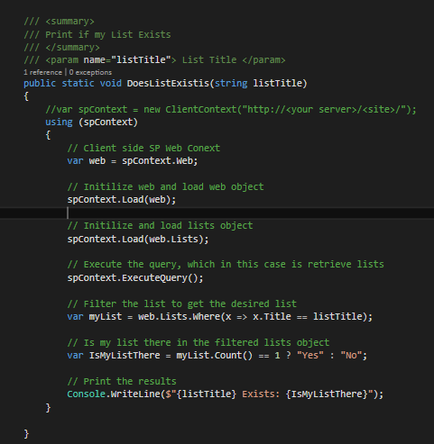 SharePoint - Client Side Object Model(CSOM) - Managed - Getting Started