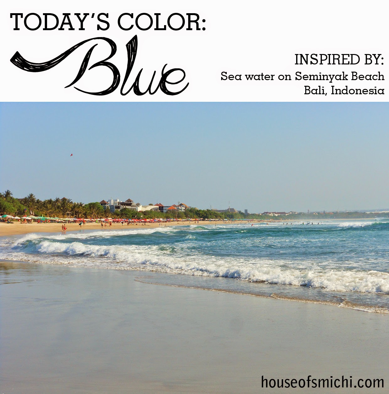 House of Smichi: Color Therapy: Blue Sea Water