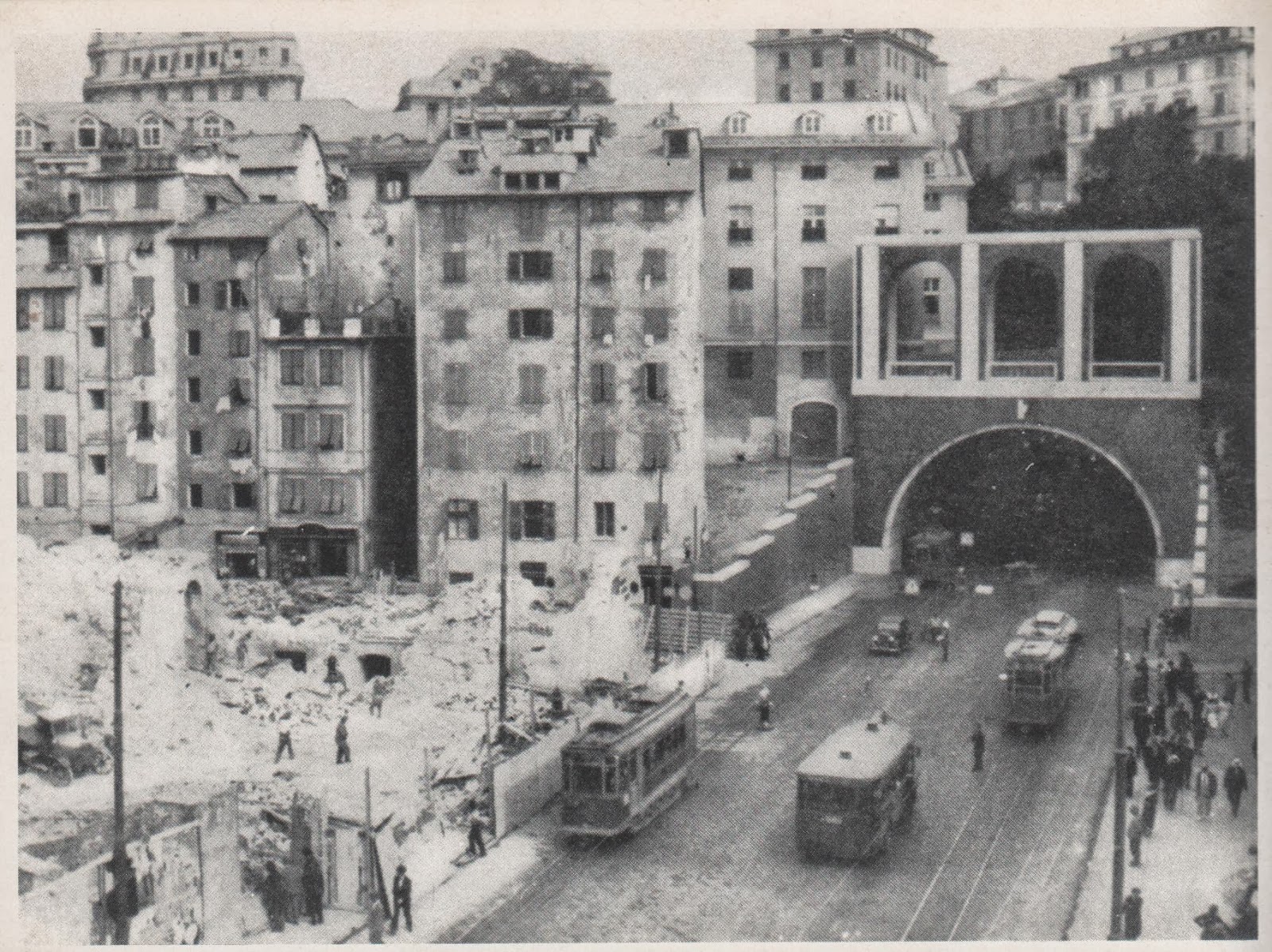 C'ERA UNA VOLTA GENOVA : via Dante e piazza Dante