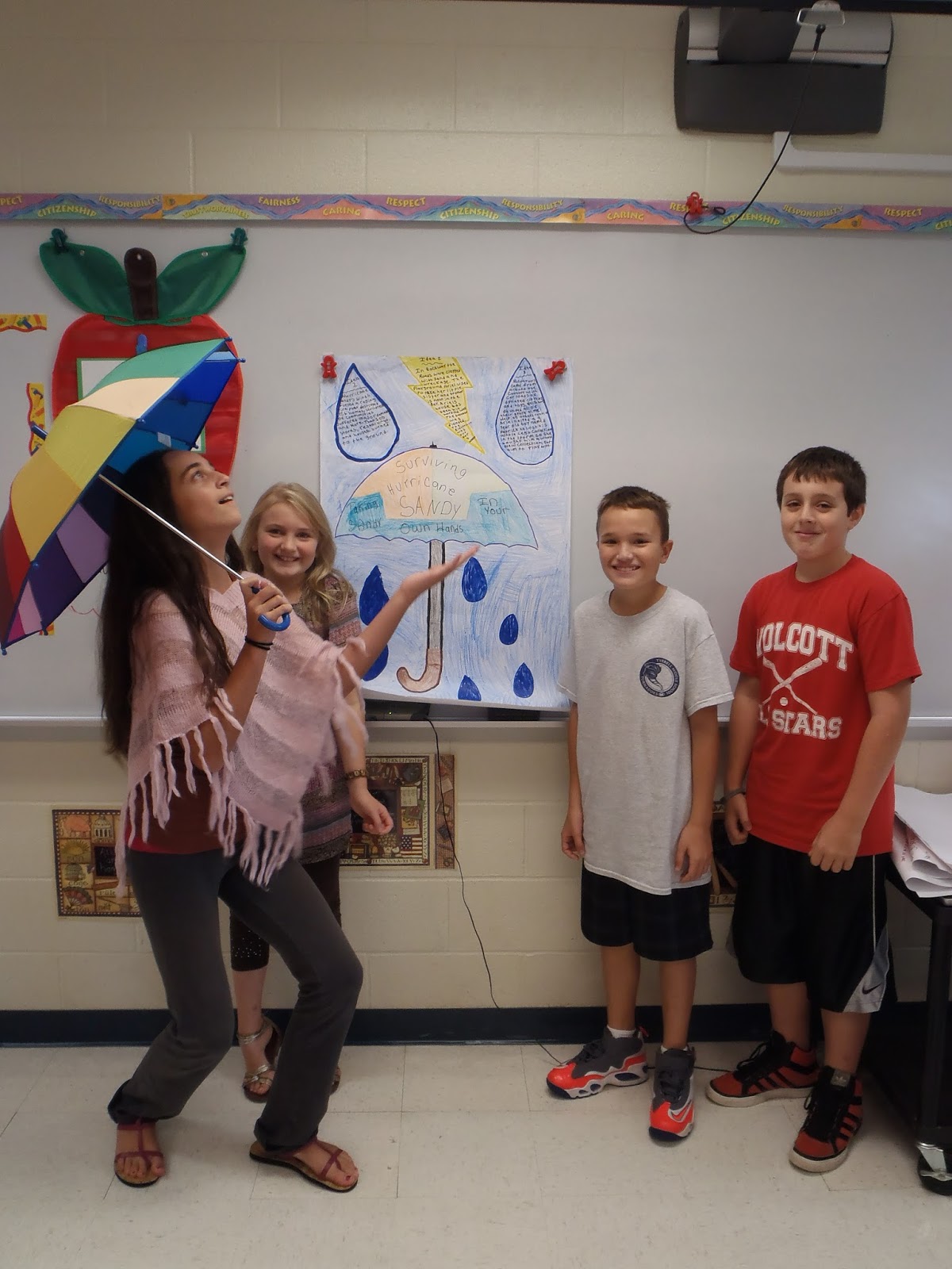 Tyrrell Middle School: Under the Main Idea Umbrella