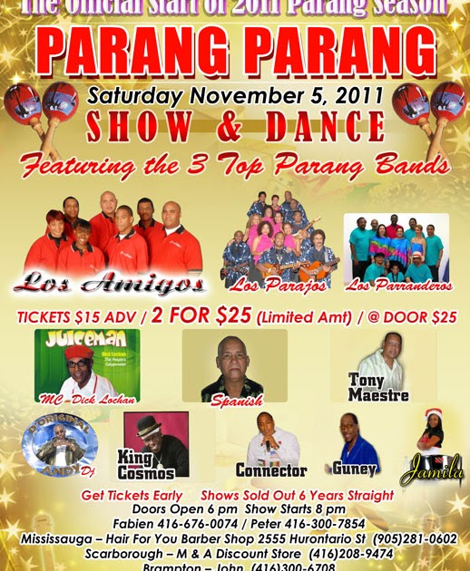 De Cocoa Pañyol Blogspot: Its Parang Season in Toronto