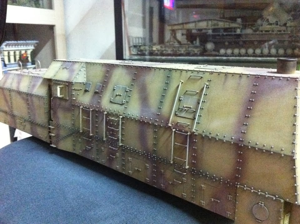 Kitter's Scale Models: 1/35 BR57 Armoured Locomotive