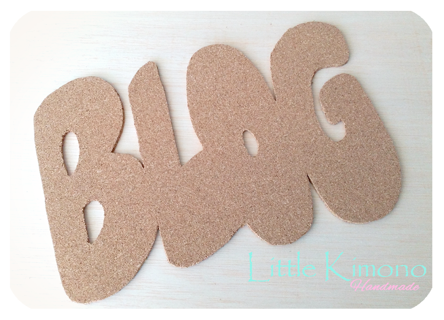 Letras de corcho | Manualidades