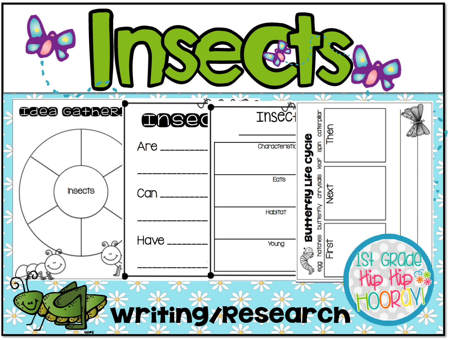 1st Grade Hip Hip Hooray!: Insects...Interesting!!