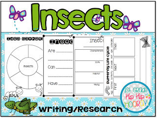 1st Grade Hip Hip Hooray!: Insects...Interesting!!
