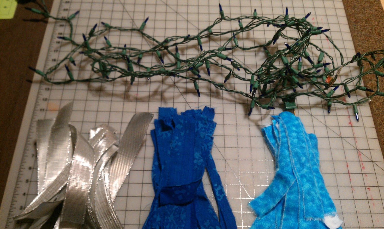 With Our Powers Combined: TARDIS Tree Topper & Garland