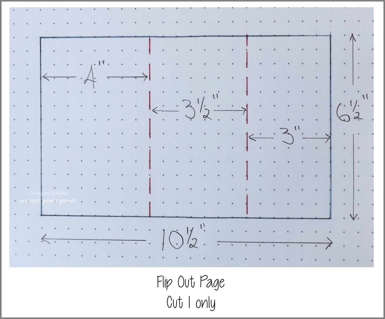 Margyz Paper Games: Photo Folio - Step by Step Tutorial #1