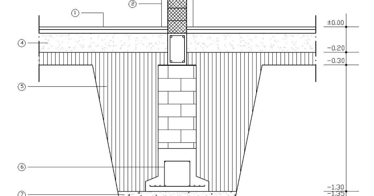 Inspirasi Top Gambar Tulangan Pondasi Rakit
