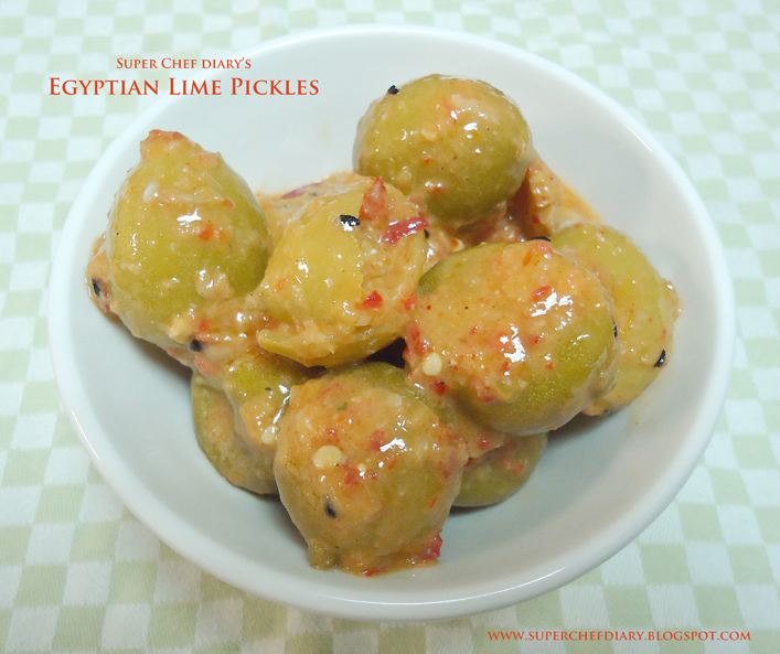 Super Chef Diary: Egyptian Lime Pickles