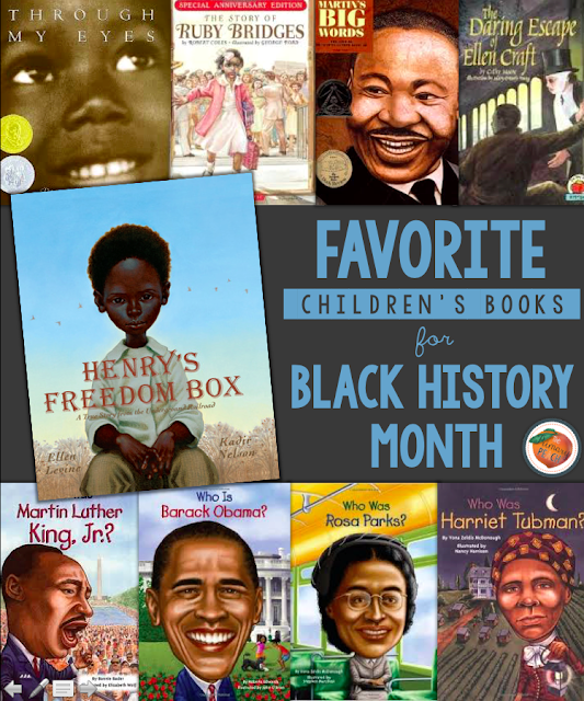 The Primary Peach: Sweet Treats: Black History Month Books & Freebie