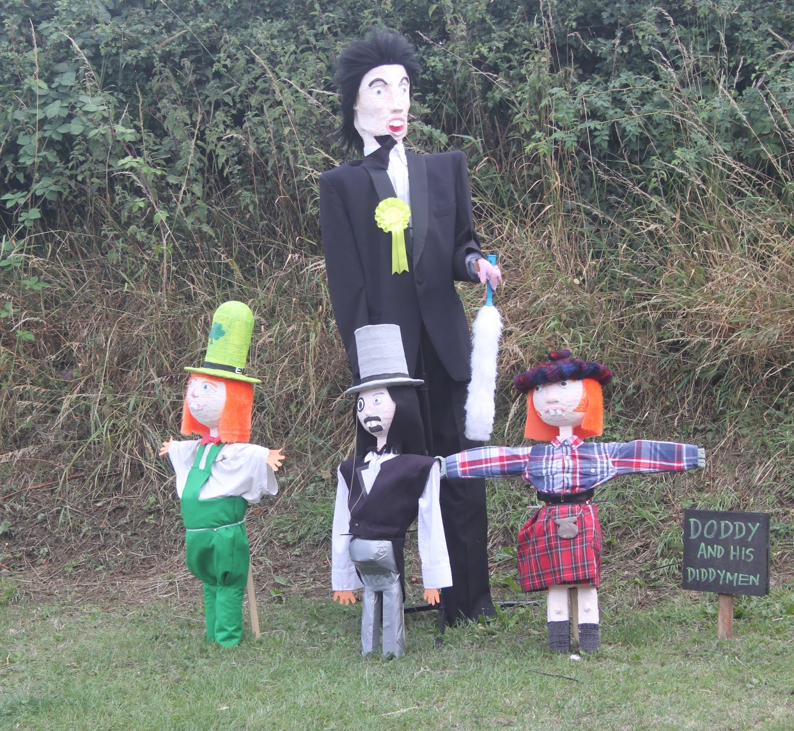 Simon and Karen Spavin: Muston Scarecrow Festival