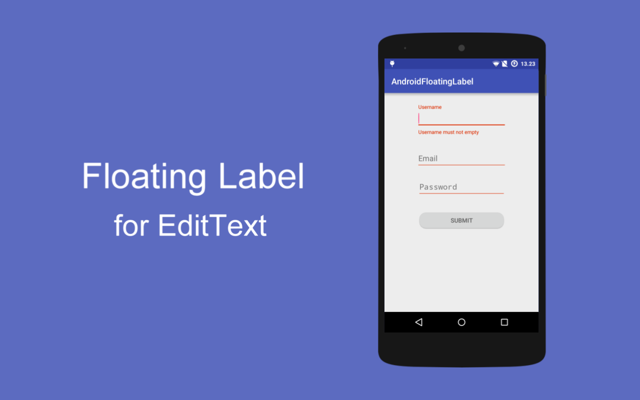 (Tutorial Android) Floating Label for EditText Android Material Design ... (Tutorial Android) Floating Label for EditText Android Material Design ...