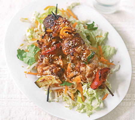 chicken and vegetable satay recipe -Taste USA