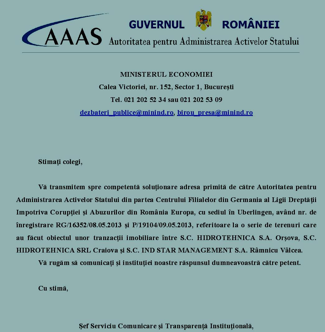 Incalcarea dreptului de proprietate a lui Brincovianu Constantin ...