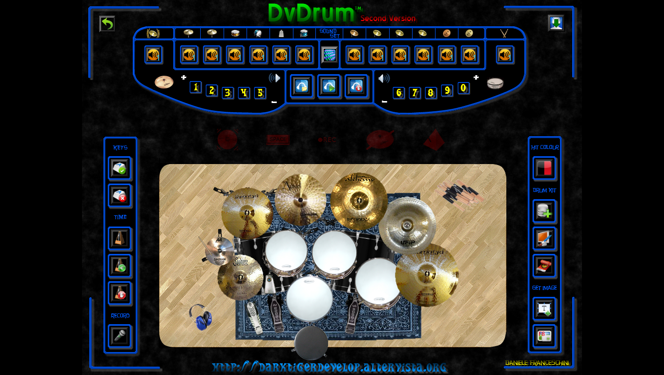 DaveShared: DvDrum - Drum simulator for PC