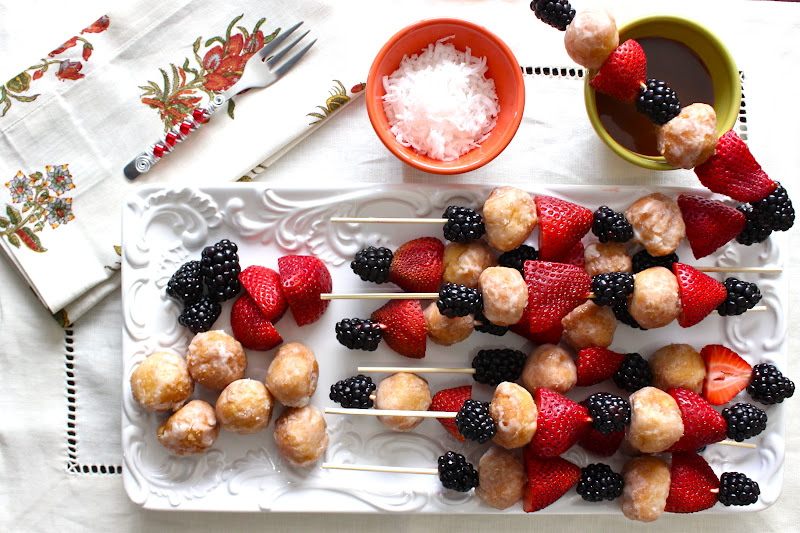 ValSoCal: Donut Hole Breakfast Skewers