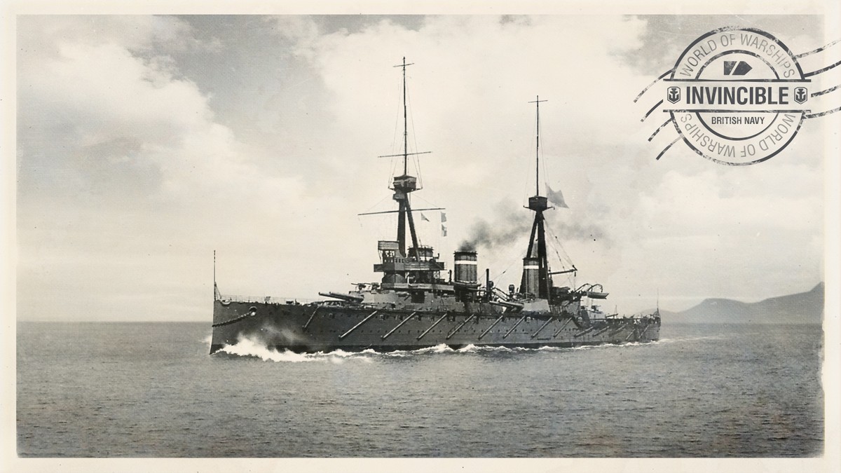 HMS Invincible (1907 - 1916)