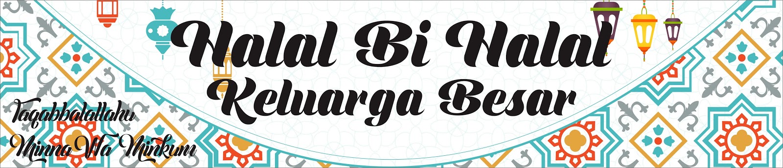 Spanduk Halal Bi Halal | Vector Logos and Design for Free Download
