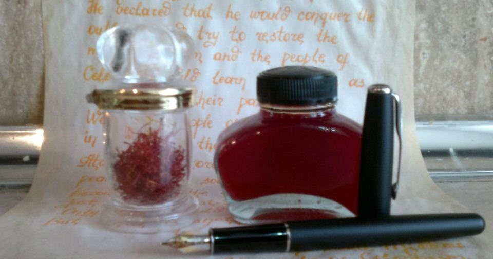 how to write a taweez: The right ink for writing a taweez